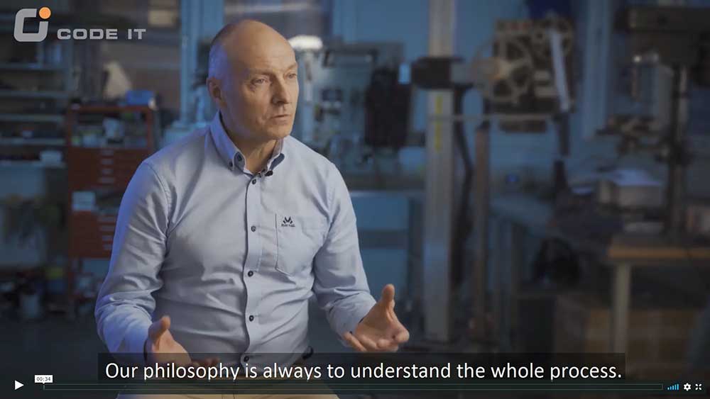 CodeIT - The Innovative Traceability Platform | CodeIT total approach is highly appreciated.